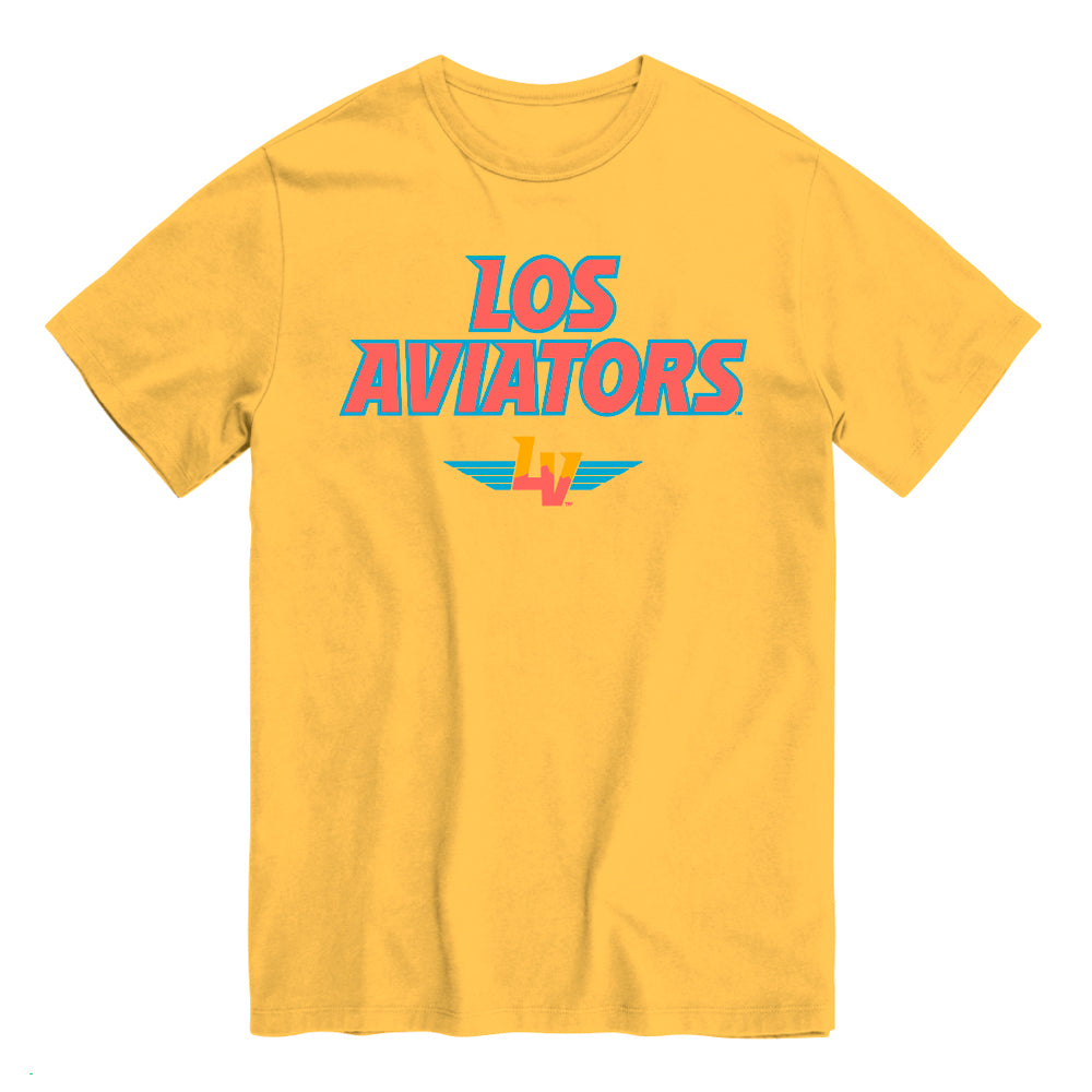 Men's Los Aviators Gold Short Sleeve '47 Franklin Tee – The Fly Zone