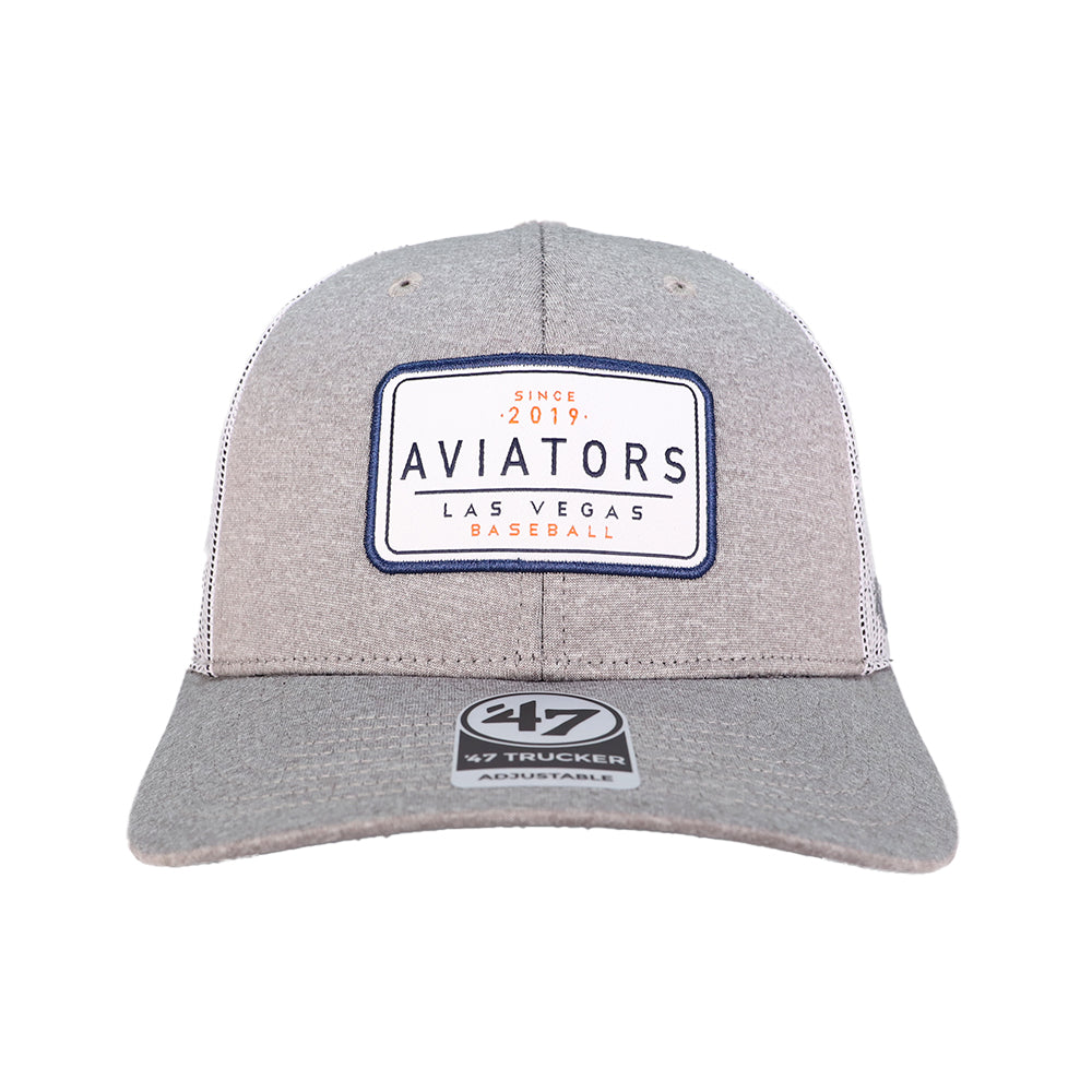 Aviators Las Vegas Baseball Since 2019 Gray/White Harrington '47 TRUCK ...