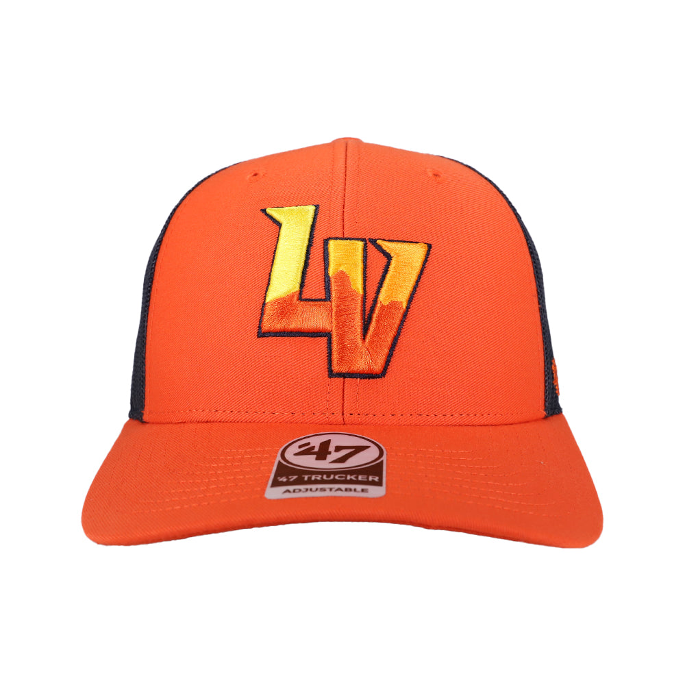 LV Orange/Navy '47 TRUCKER – The Fly Zone