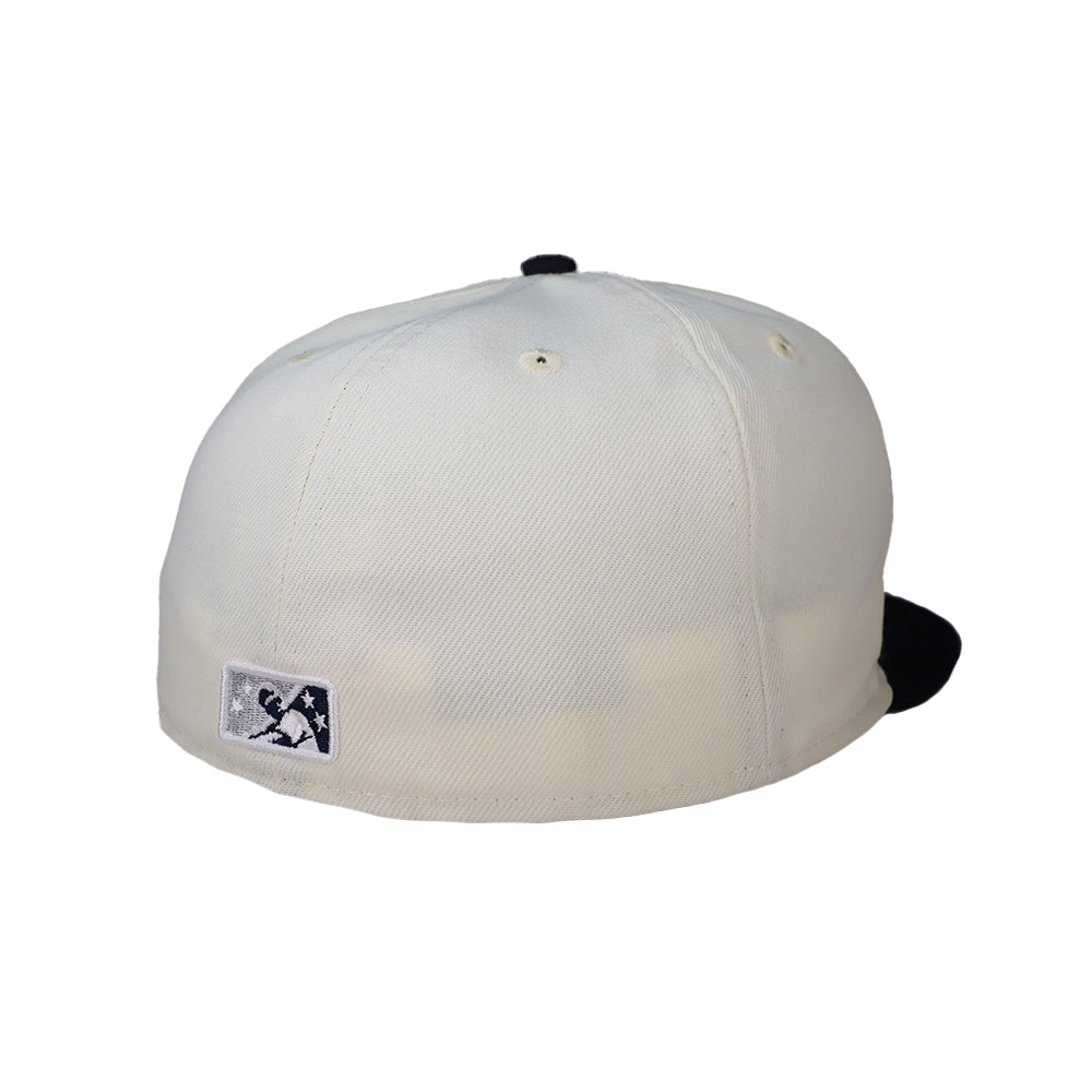 Las Vegas Aviators New Era LV Chrome White/Navy 59FIFTY Fitted Hat ...