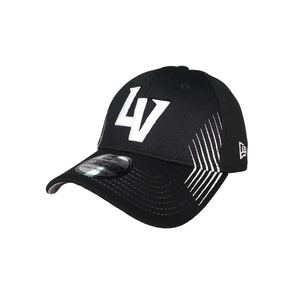 New Era LV Black/White Active 39THIRTY Stretch Fit Hat – The Fly Zone