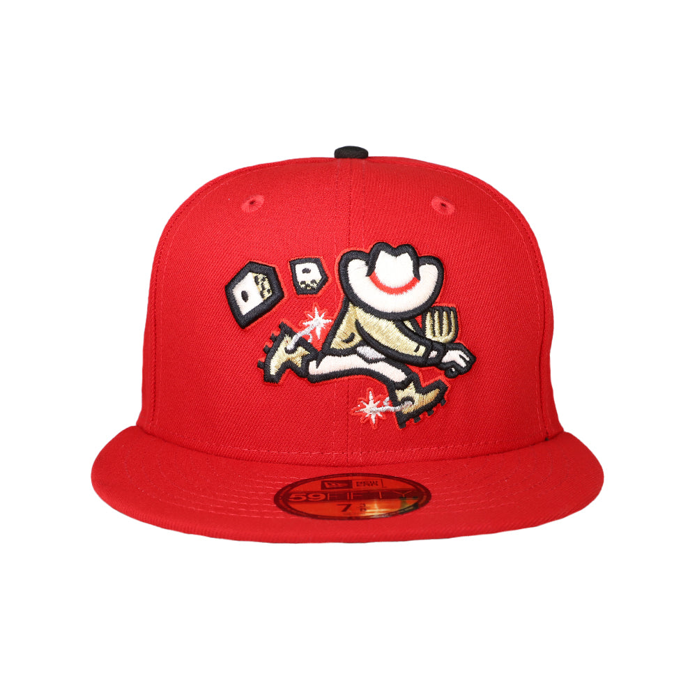 Las Vegas Gamblers New Era Theme Night Collection Red/Black 59FIFTY Fi ...