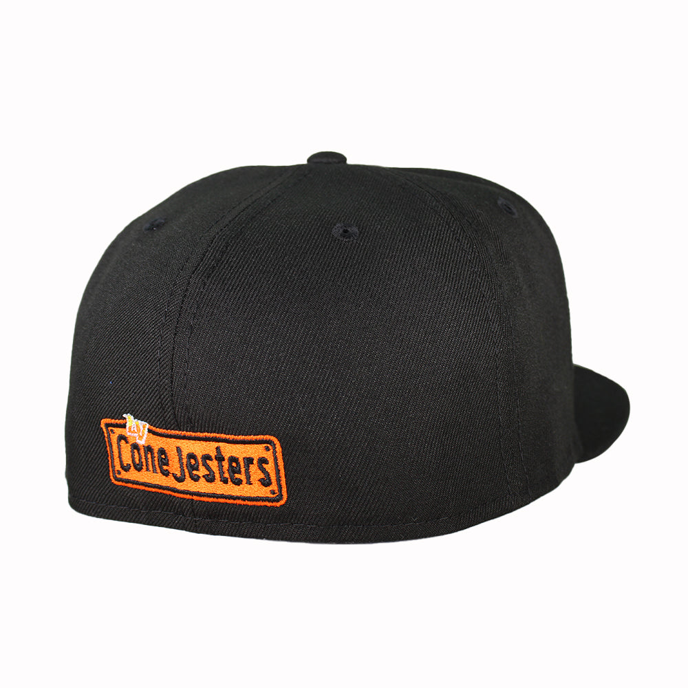 Las Vegas Cone Jesters New Era Theme Night Collection Black 59FIFTY Fi ...