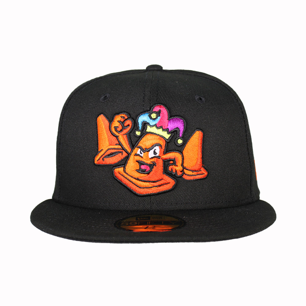 Las Vegas Cone Jesters New Era Theme Night Collection Black 59FIFTY Fi ...