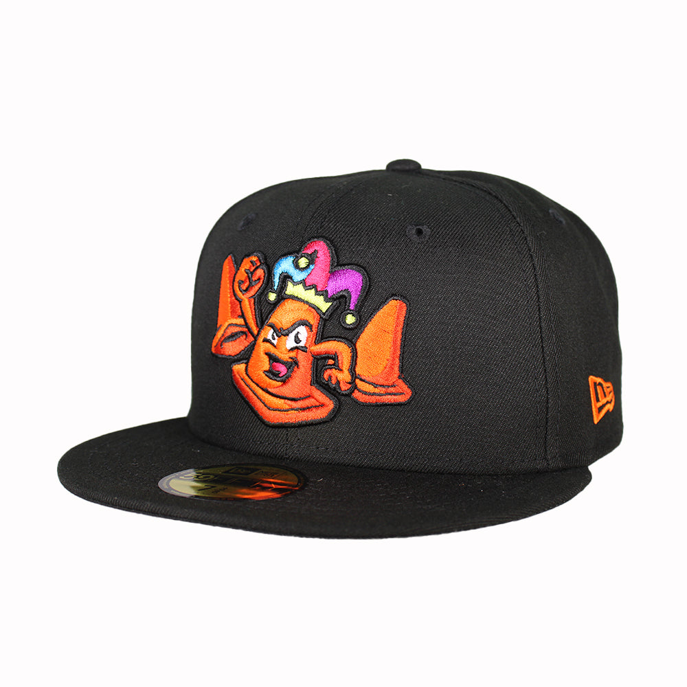 Las Vegas Cone Jesters New Era Theme Night Collection Black 59FIFTY Fi ...
